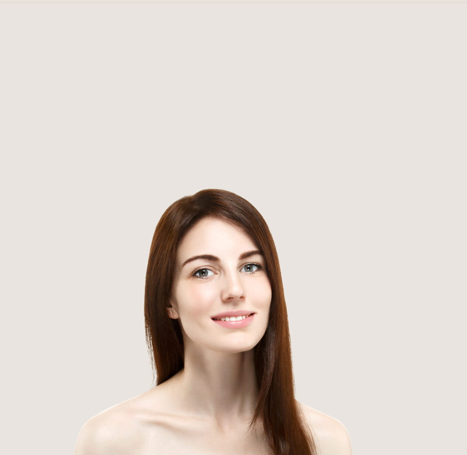 Beauty female face skin young attractive model - Dermapiel